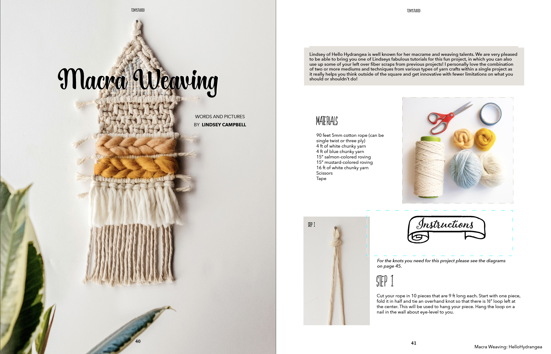 tinyStudio Creative Life, Issue 4 is Live! – Fiberygoodness
